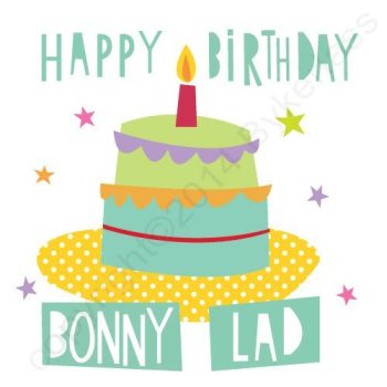 TO CLEAR: Happy Birthday Bonny Lad - North East Gifts