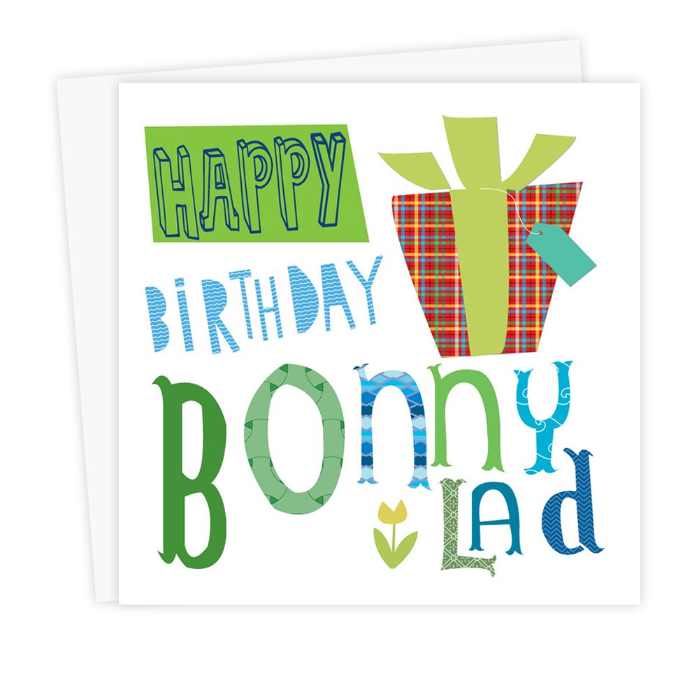 Happy Birthday Bonny Lad - North East Gifts