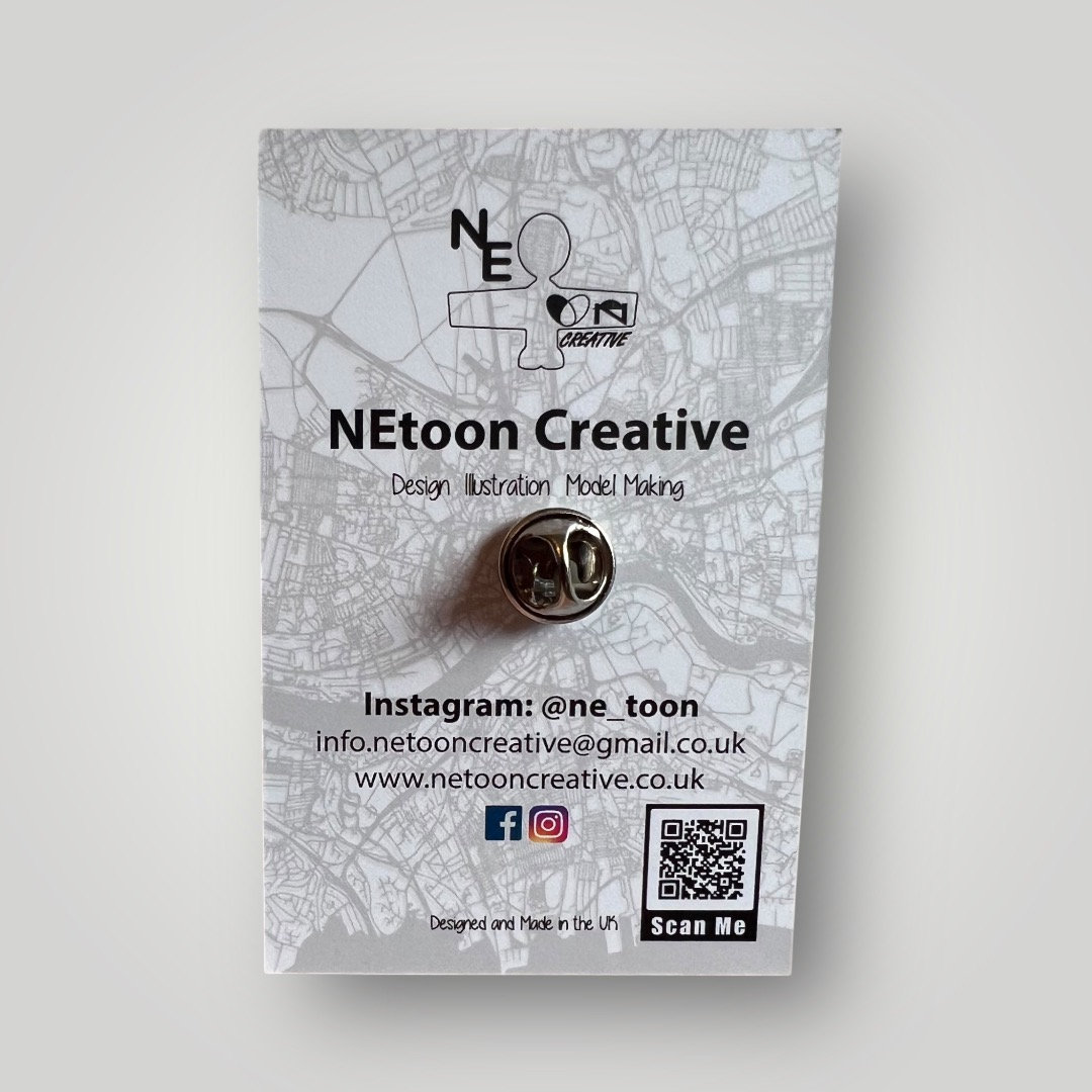 Propa Canny Enamel Pin - North East Gifts